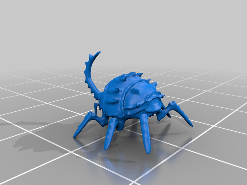 Scute Bugs from MTG by StormCrow 13 | Download free STL model ...