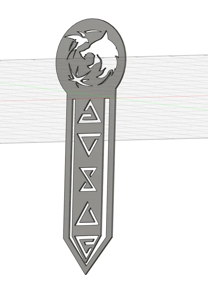The Witcher Bookmark by Elvis Riturante | Download free STL model ...