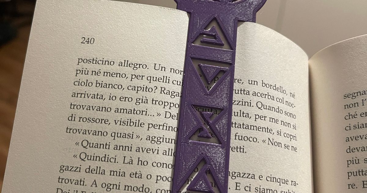 The Witcher Bookmark by Elvis Riturante | Download free STL model ...
