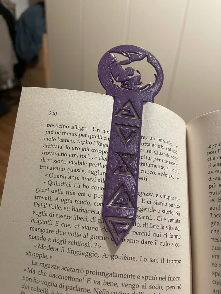The Witcher Bookmark by Elvis Riturante | Download free STL model ...
