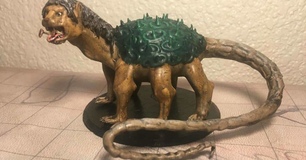 Medieval Tarrasque from 1501 by StormCrow 13 | Download free STL model ...