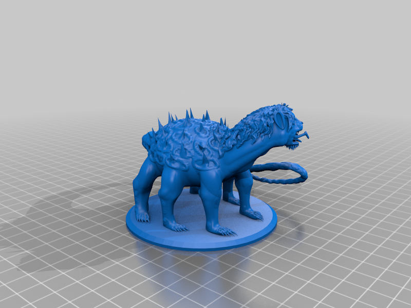 Medieval Tarrasque from 1501 by StormCrow 13 | Download free STL model ...