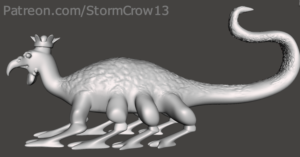 Basilisk from 1657 by StormCrow 13 | Download free STL model ...