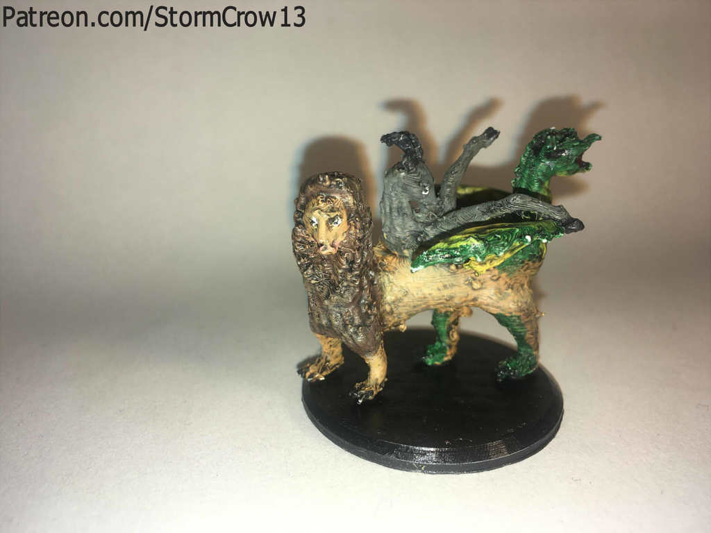 17th Century Chimera by StormCrow 13 | Download free STL model ...