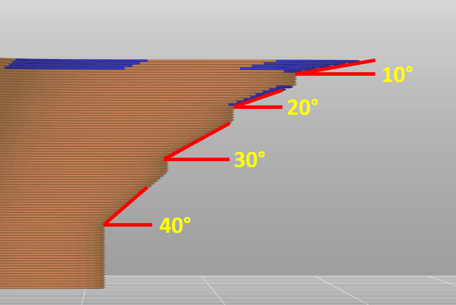 Overhang Test (Regular) by tomi3d | Download free STL model ... Overhang Test (Regular) by tomi3d | Download free STL model ...
