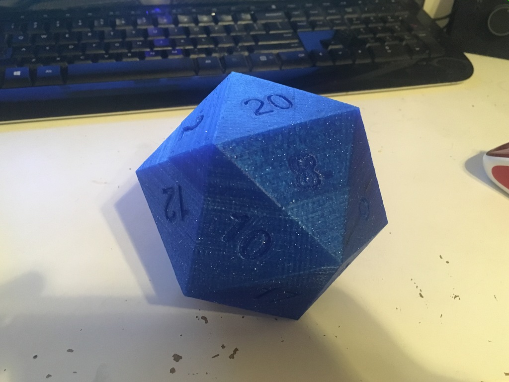 Screw Top D20 Dice Box V2 by StormCrow 13 | Download free STL model ...