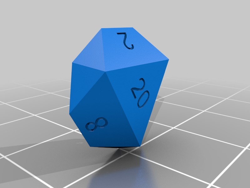 Screw Top D20 Dice Box by StormCrow 13 | Download free STL model ...