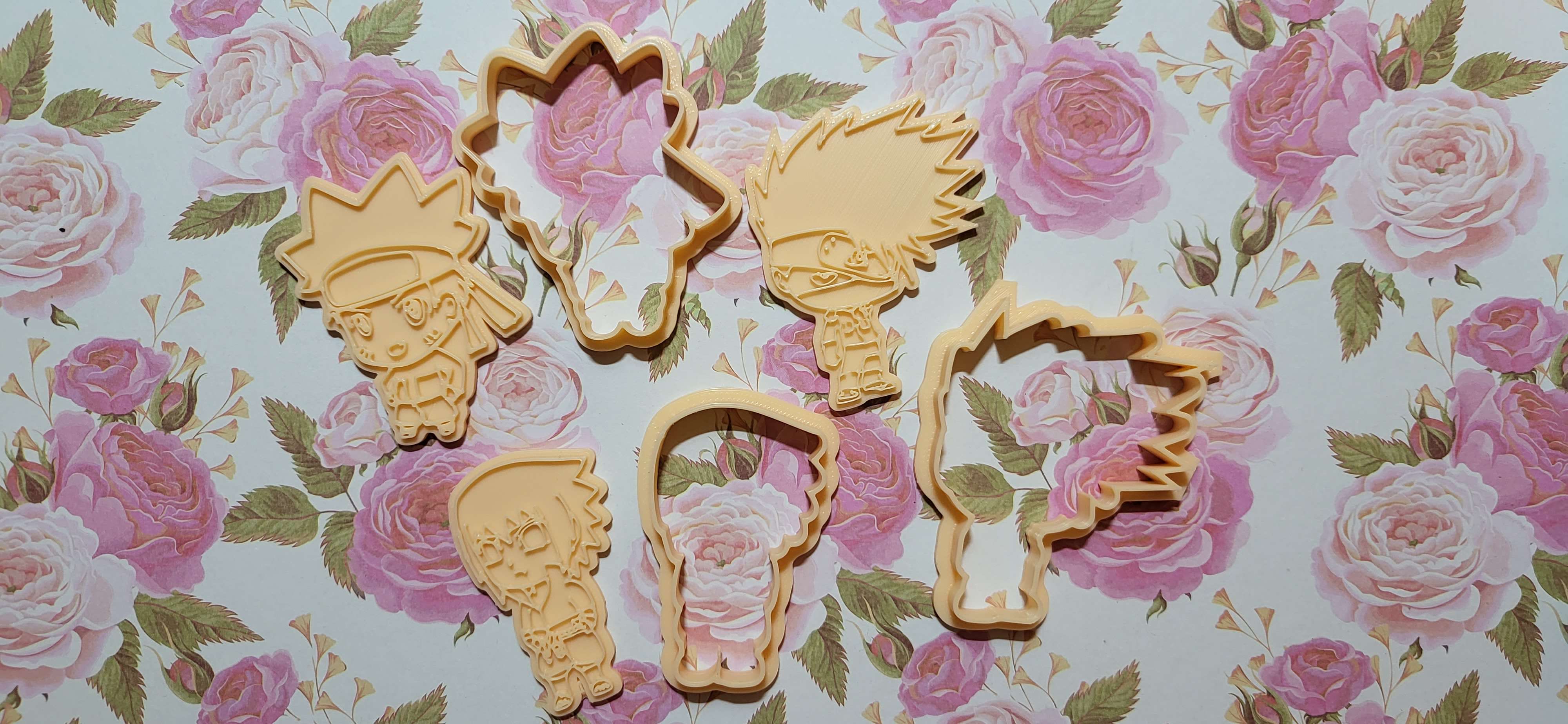 Naruto Shippuden chibi - cookie cutter set by korniton | Download free ...