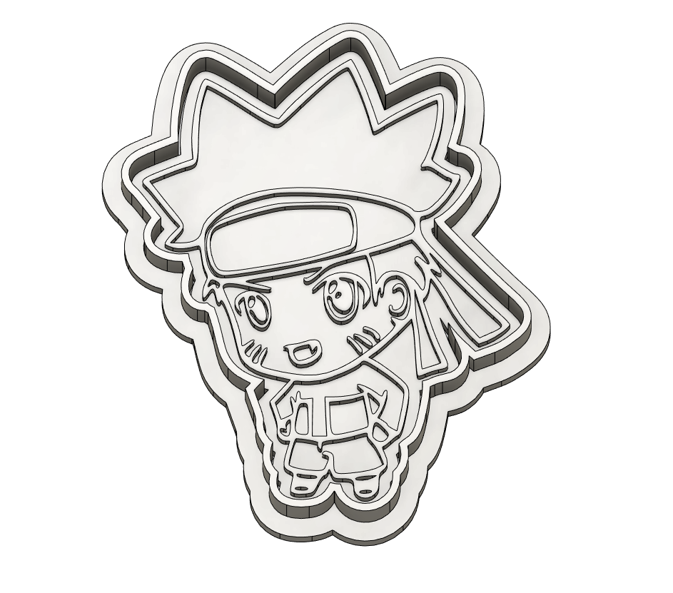 Naruto Shippuden chibi - cookie cutter set by korniton | Download free ...