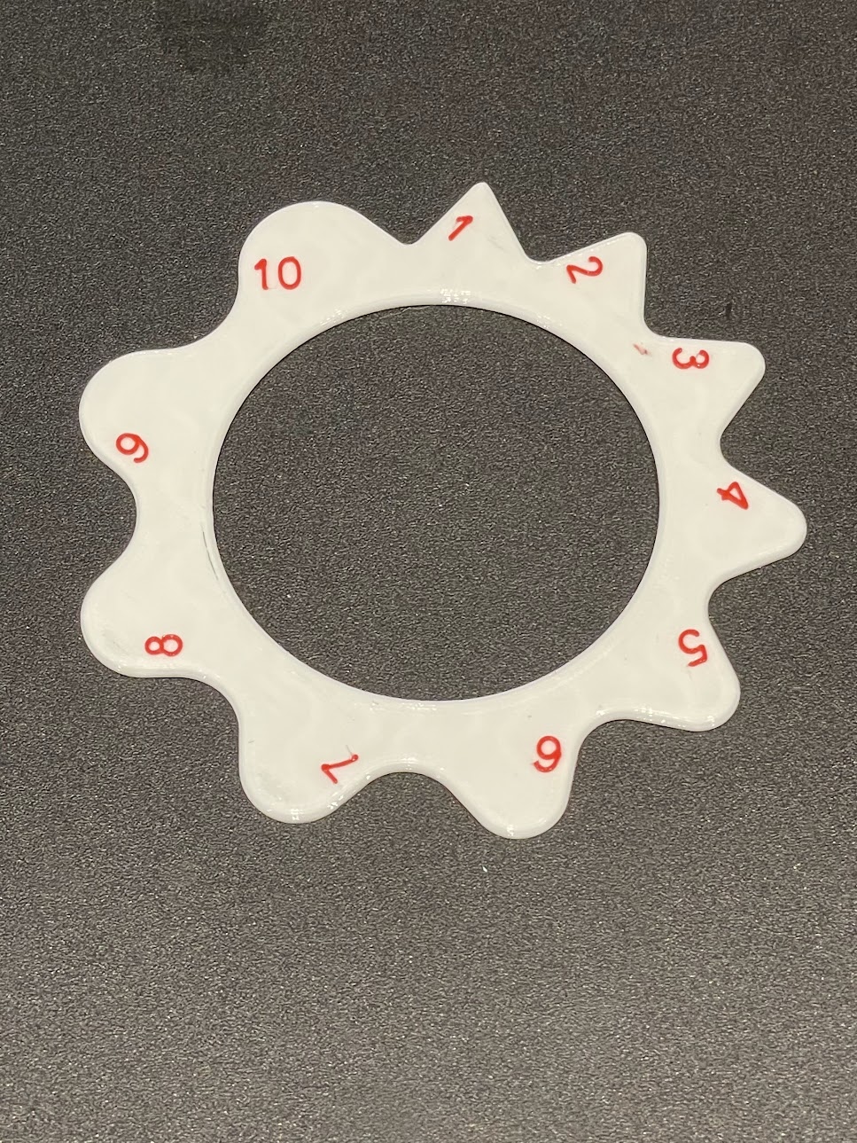 Radius gauge inside and outside by Rifo | Download free STL model ...