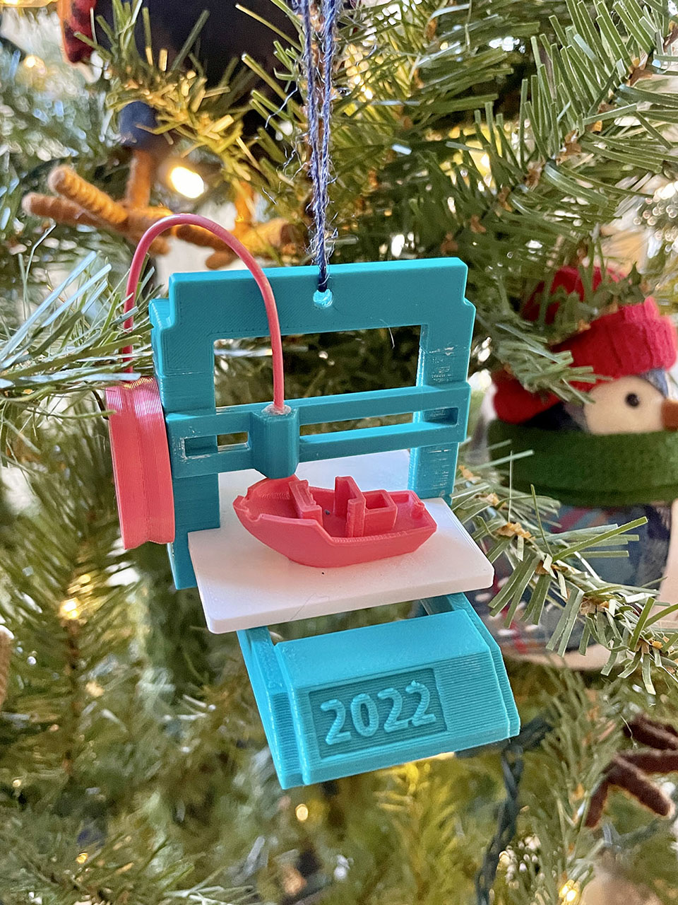 3D printer Christmas ornament by Dennis M | Download free STL model ...