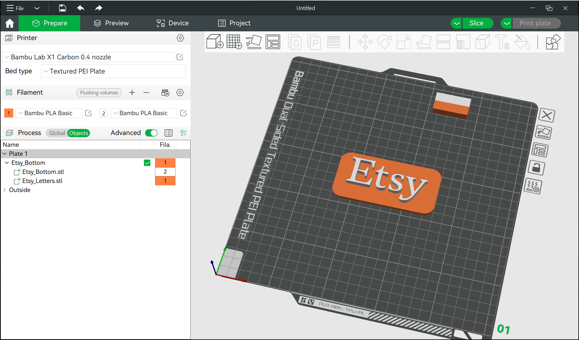 Etsy Logo Plate by Xile6 | Download free STL model | Printables.com