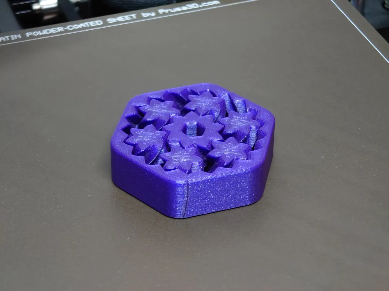 Hexagonal Planetary Fidget Spinner by Waschtl | Download free STL model ...