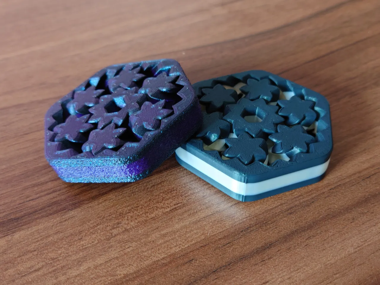 Hexagonal Planetary Fidget Spinner by Waschtl | Download free STL model ...