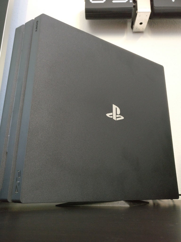 Stand for PS4 Pro by Jack Zucker | Download free STL model | Printables.com