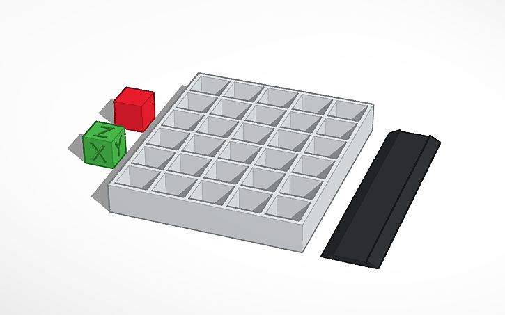 Calibration Cube Rack by stedipietro | Download free STL model ...