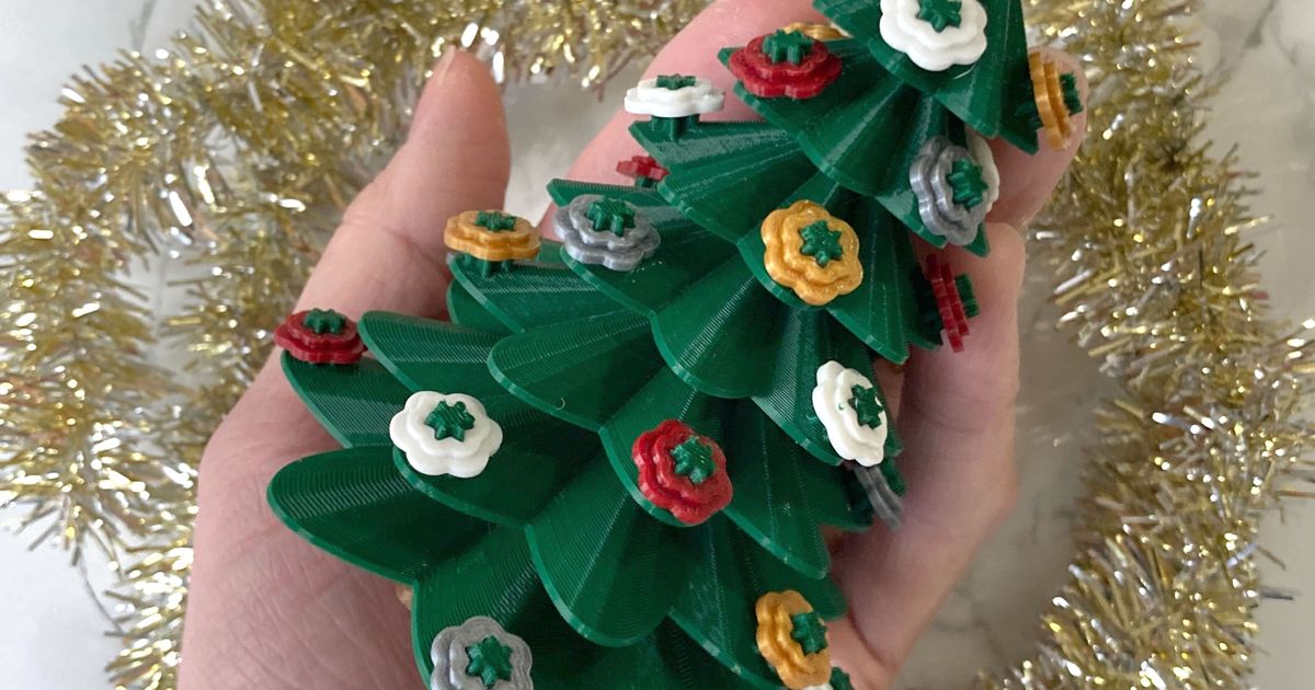 Stacking Tree with Detachable Flowers by PenolopyBulnick | Download free STL model | Printables.com