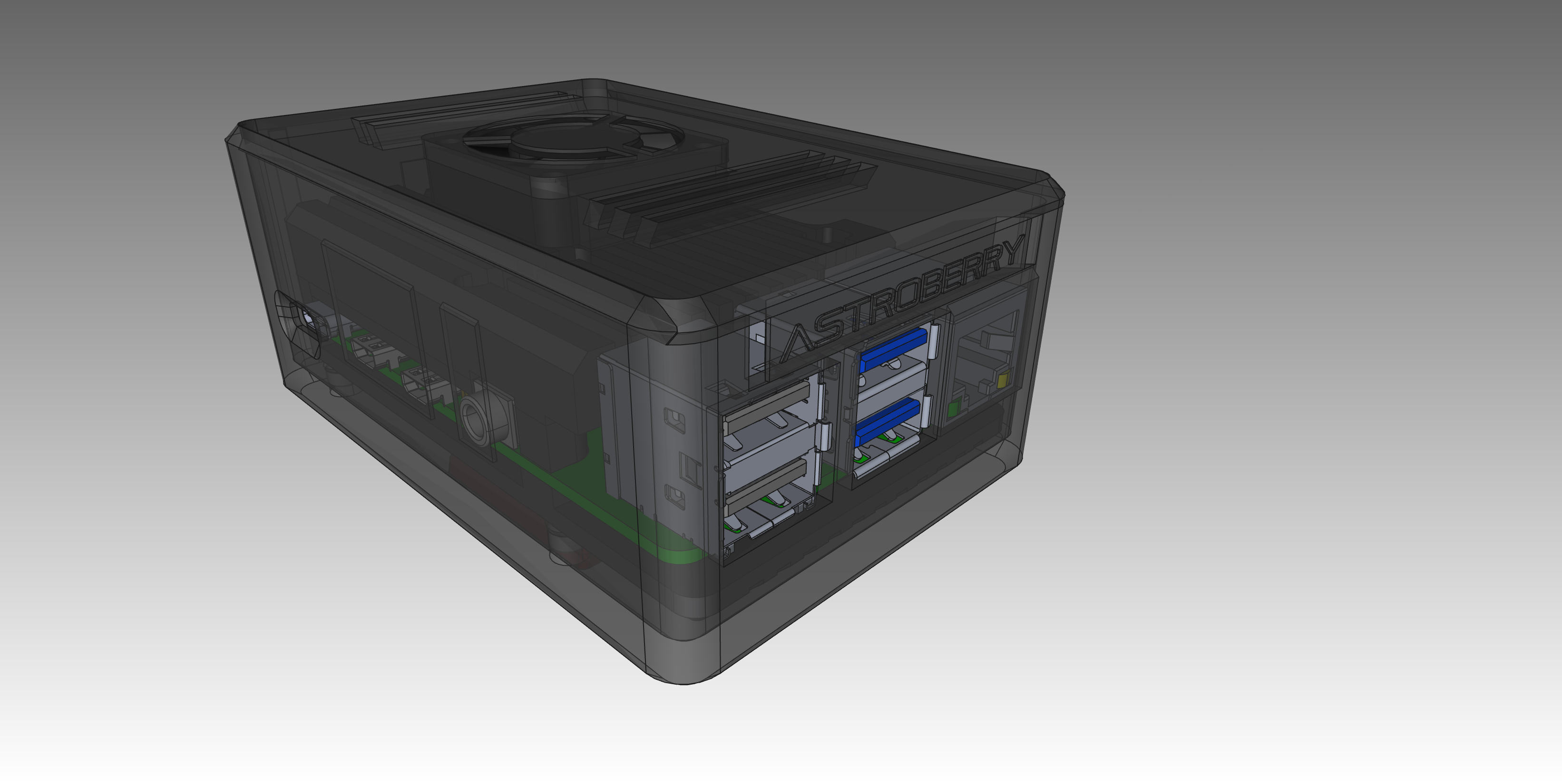 Astroberry Case by Luke | Download free STL model | Printables.com