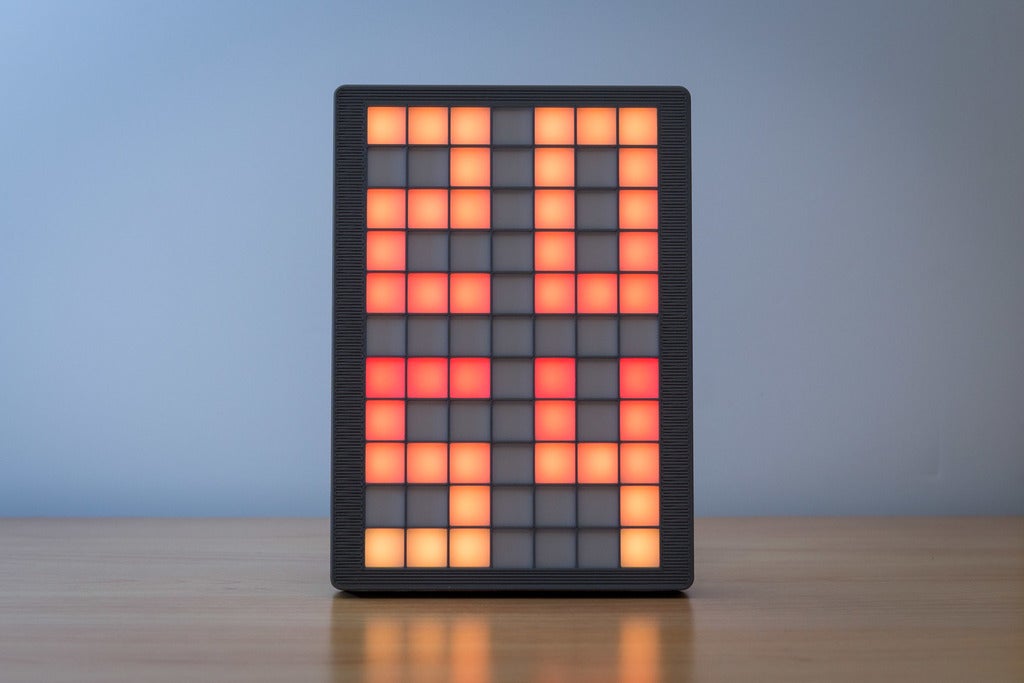 Lazy Grid Clock v2 by parallyze | Download free STL model | Printables.com