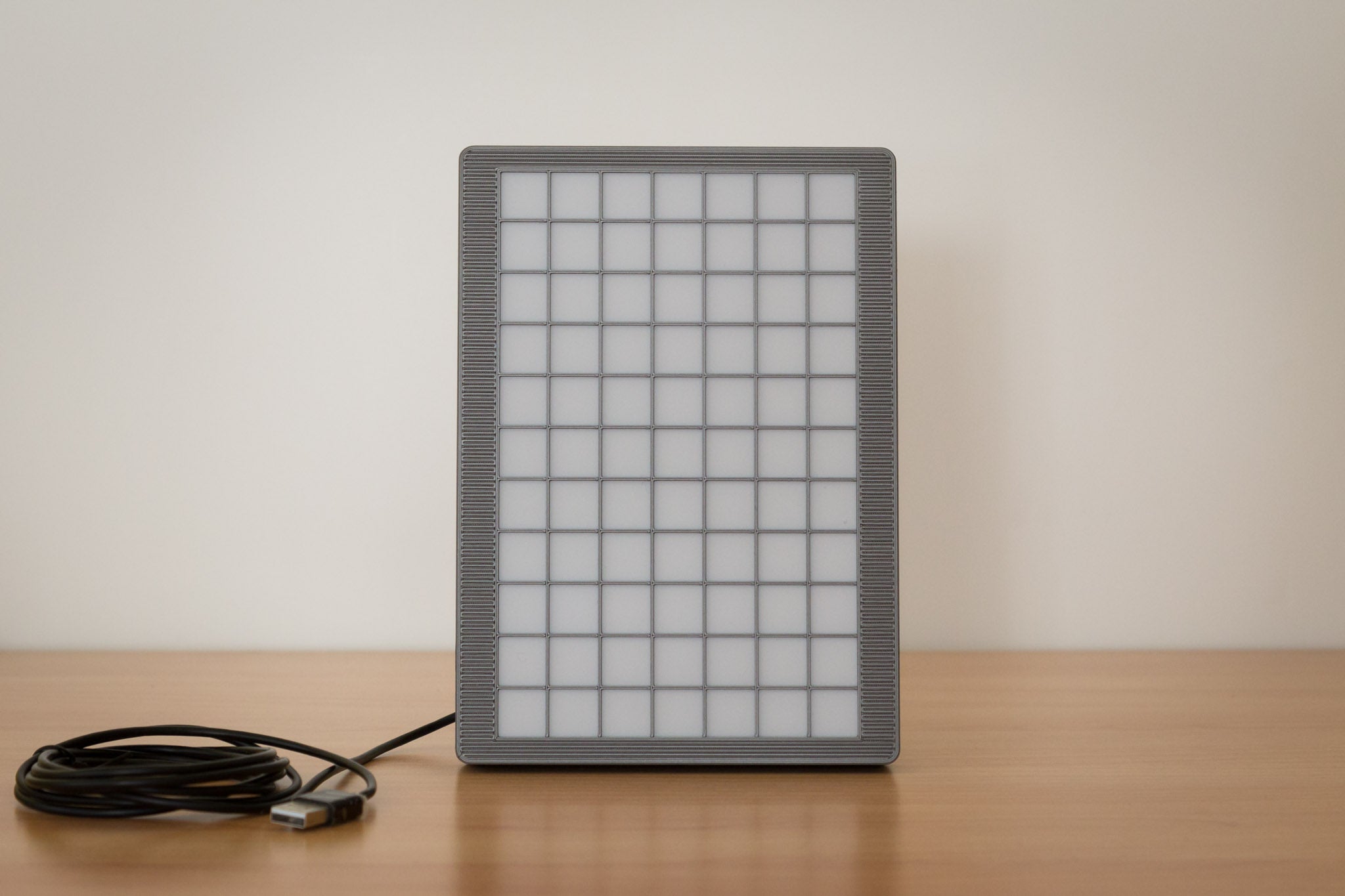 Lazy Grid Clock V2 By Parallyze Download Free Stl Model