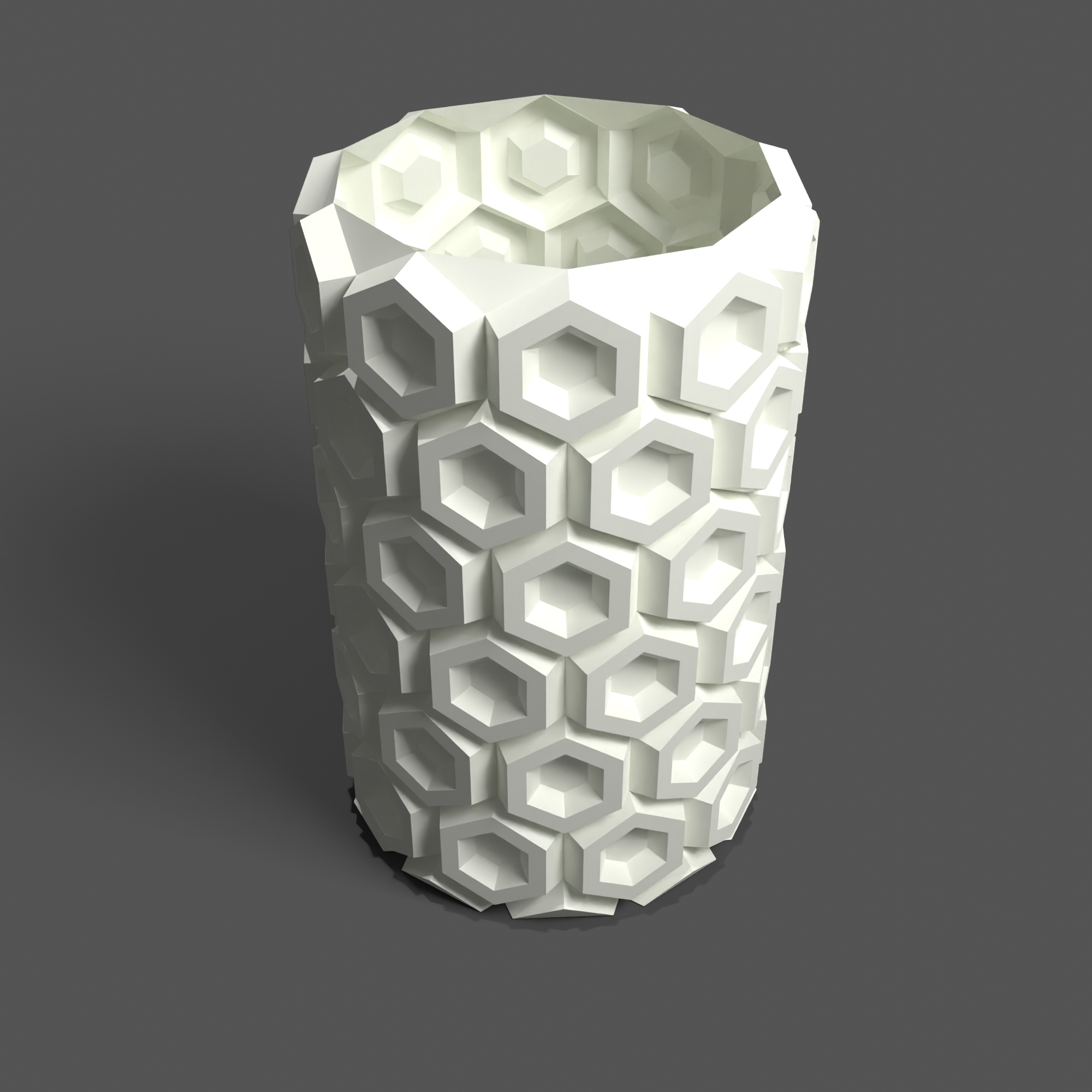 Hexagon vase by Zeph | Download free STL model | Printables.com