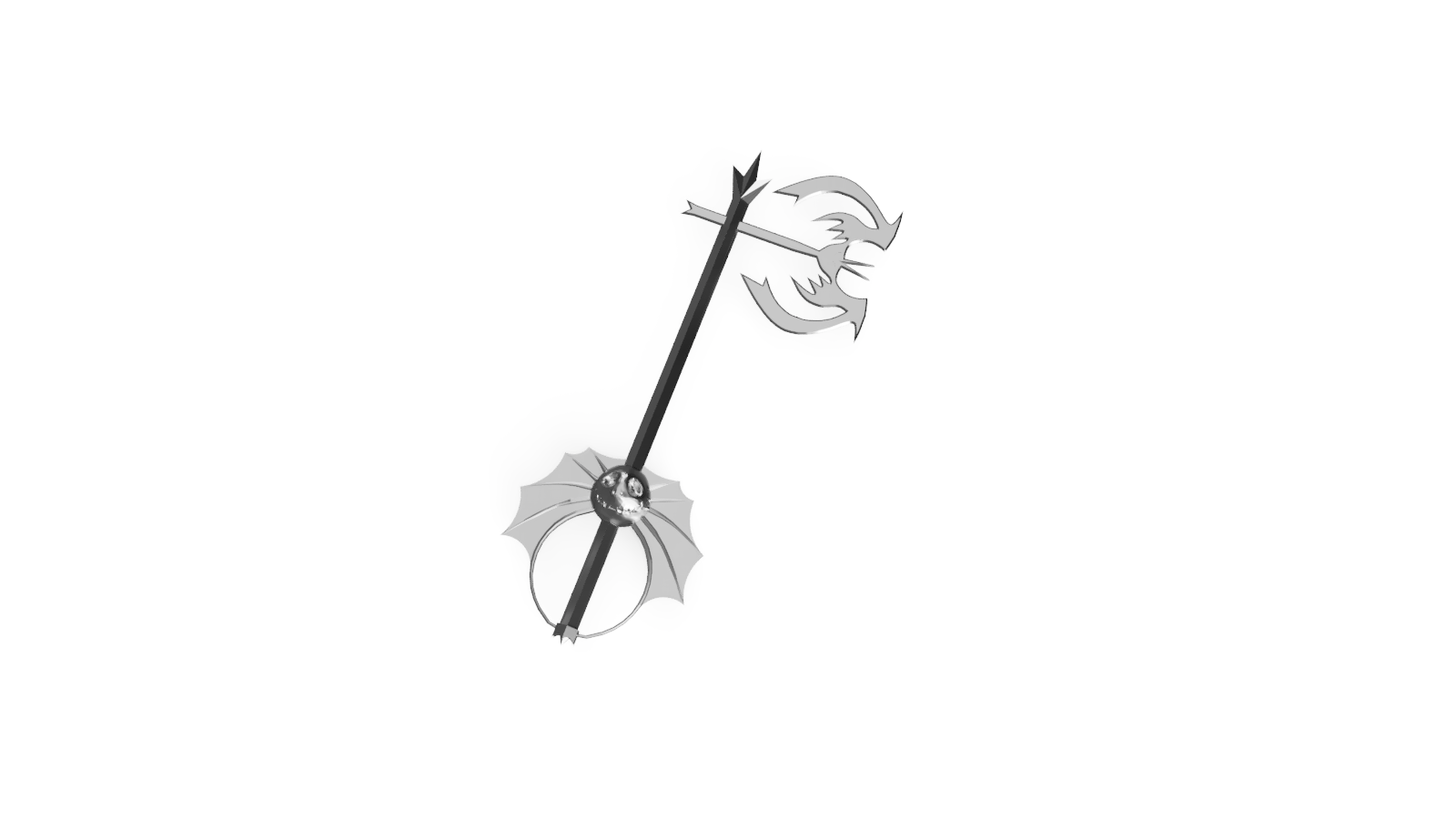 Jack Skellington Key Blade by SireInsectus | Download free STL model ...