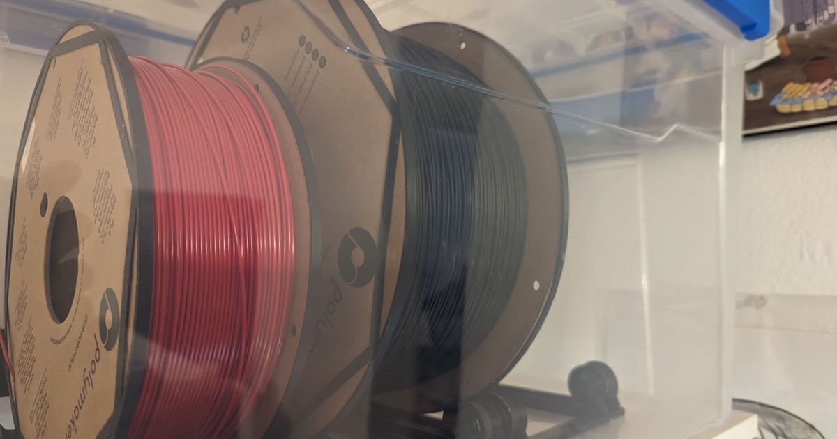 3kg Cardboard Spool Rim with Minimal Sides by drops | Download free STL ...