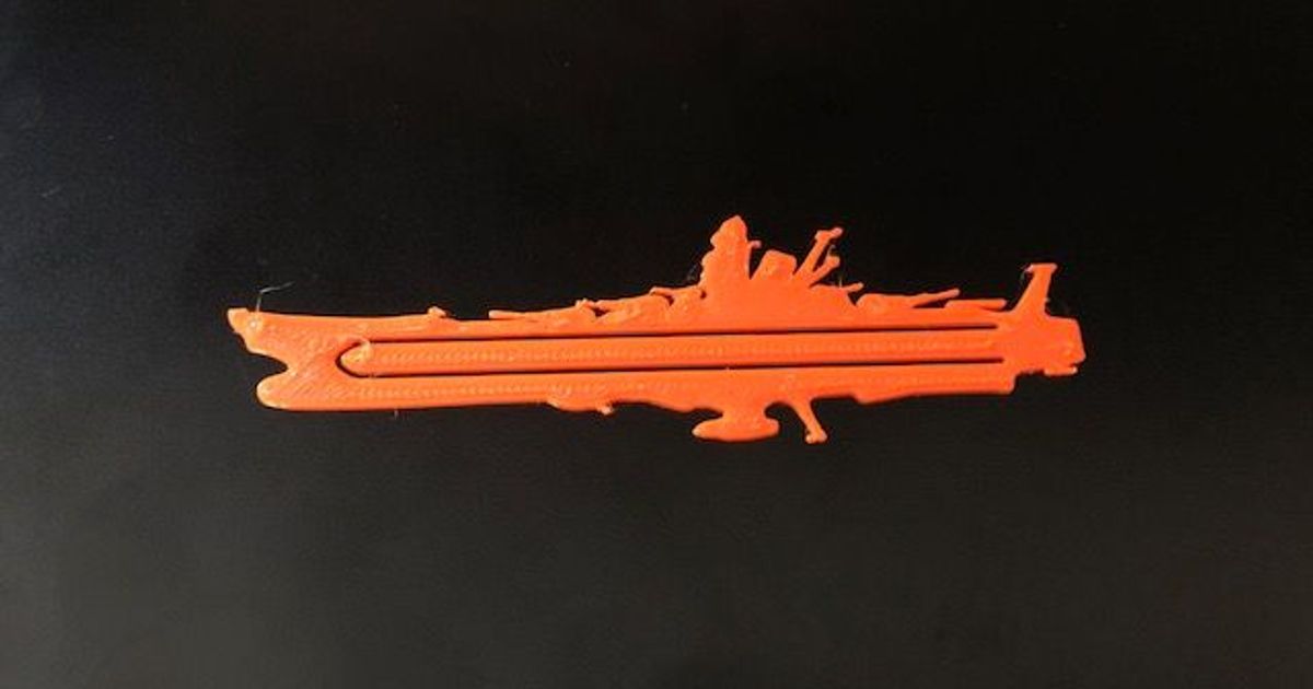 Yamato Bookmark by dfn5 | Download free STL model | Printables.com