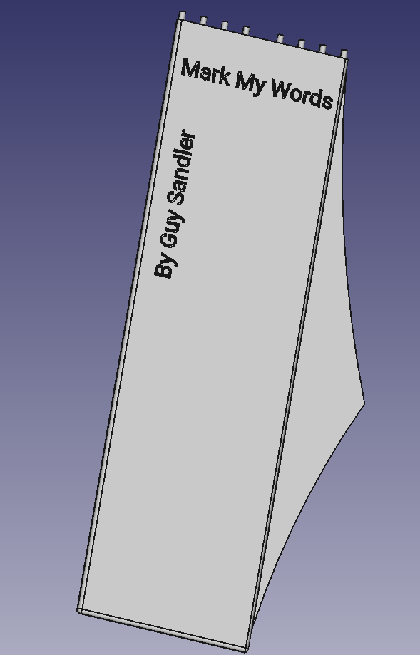 The Ultimate Bookmark (Modular!) by Guy Sandler | Download free STL ...