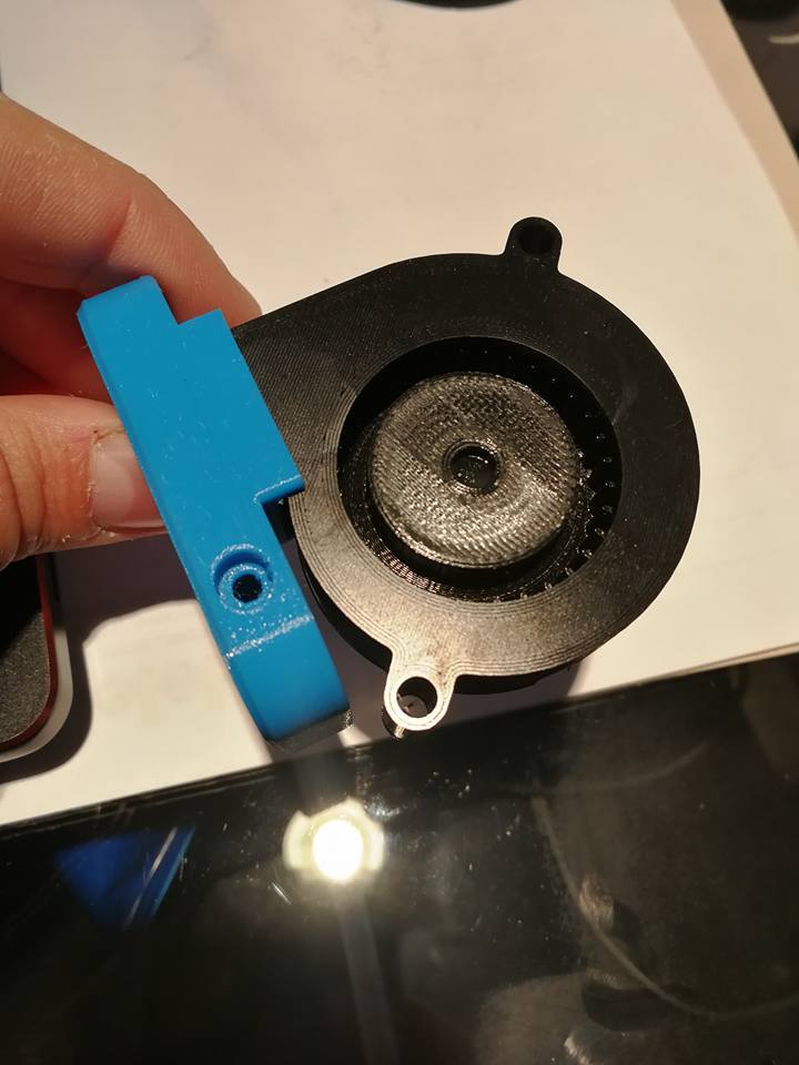 3D printed 5015 radial fan/blower by cimoalpacino | Download free STL ...