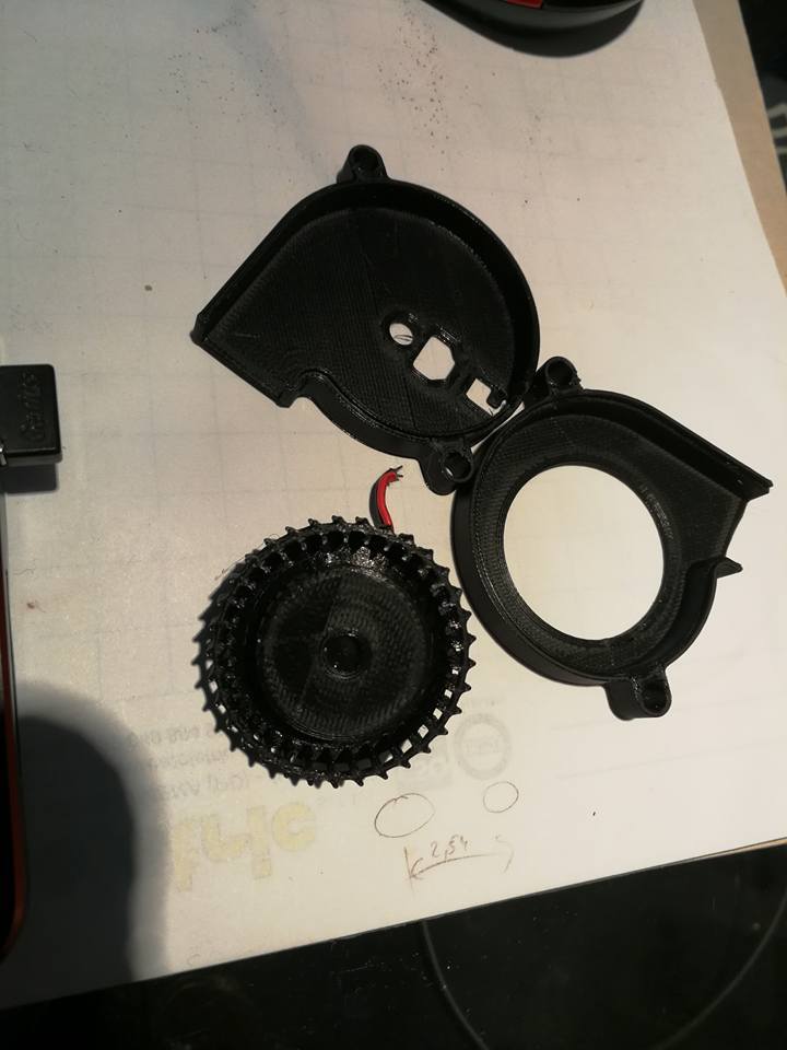 3D printed 5015 radial fan/blower by cimoalpacino | Download free STL ...