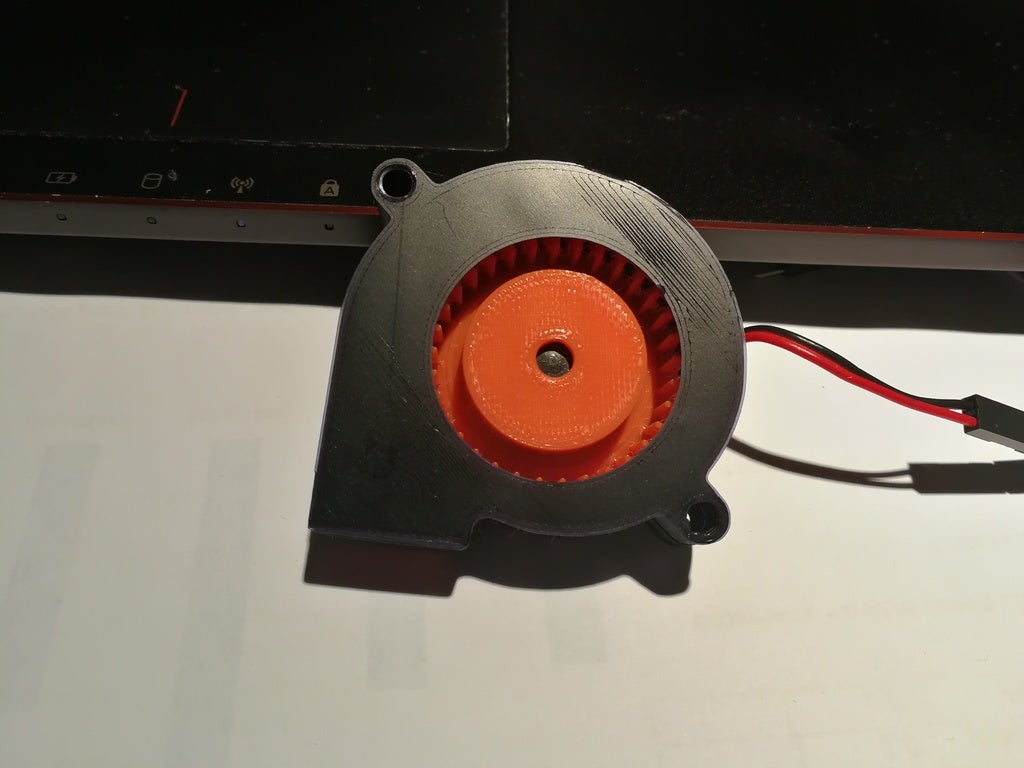 3D printed 5015 radial fan/blower by cimoalpacino | Download free STL ...