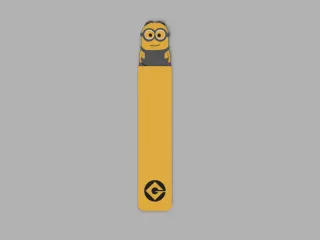 Minion Bookmark by ME3Dprints | Download free STL model | Printables.com