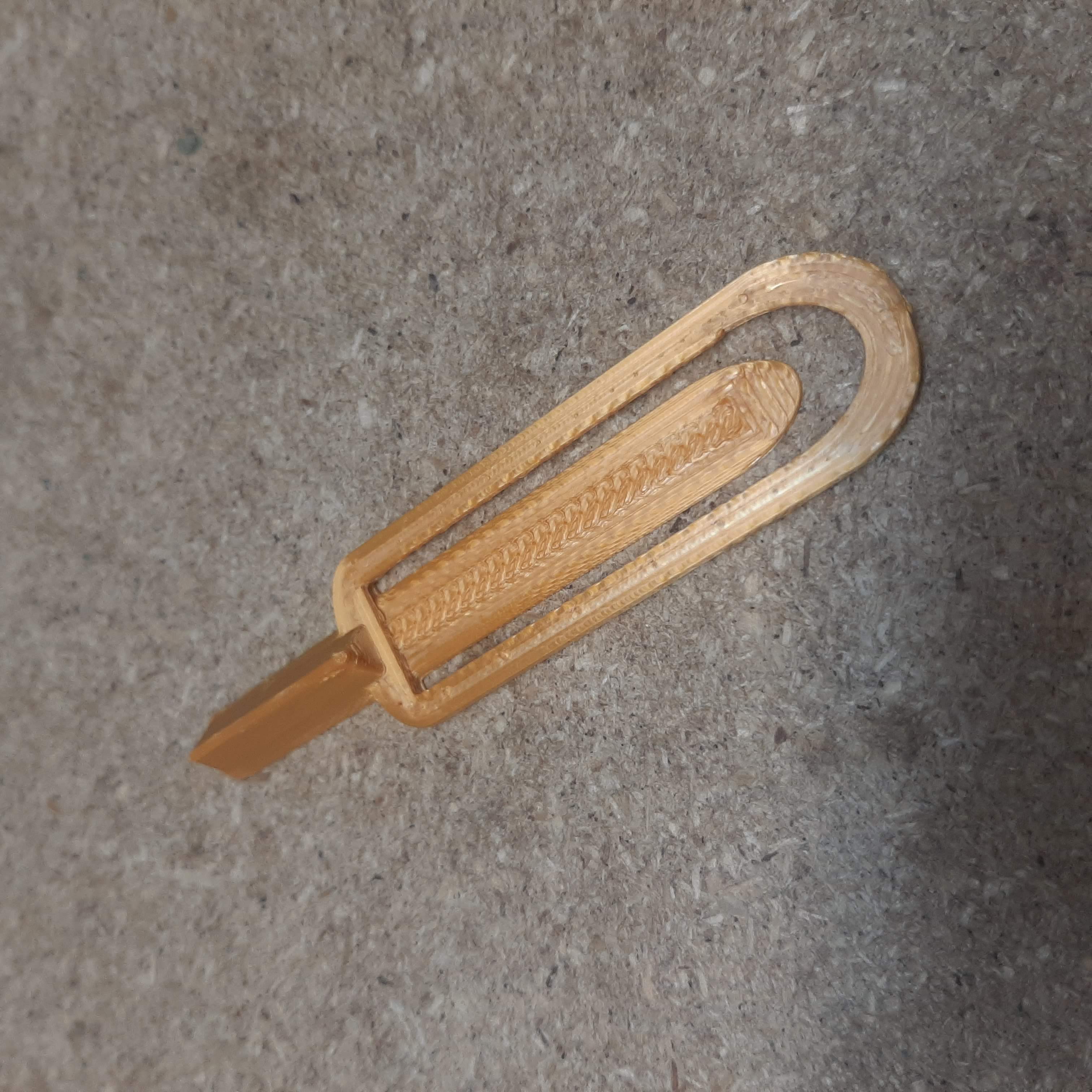 Pencil Topper Bookmark by Alberta3D | Download free STL model ...