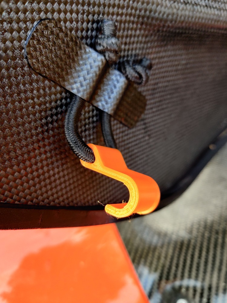 Velomobile race hood retainer hook by Markus Heikkilä | Download free ...
