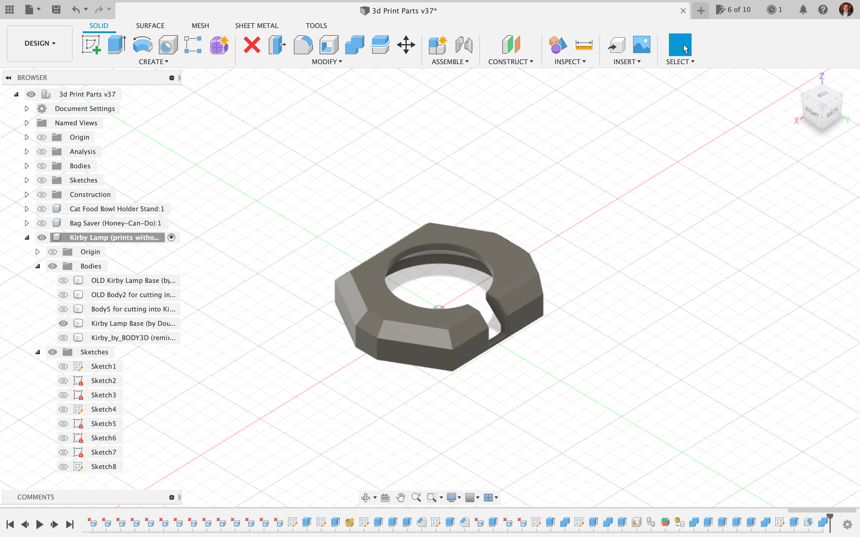 Kirby Lamp / nightlight by Doug Joseph (design8studio) | Download free ...