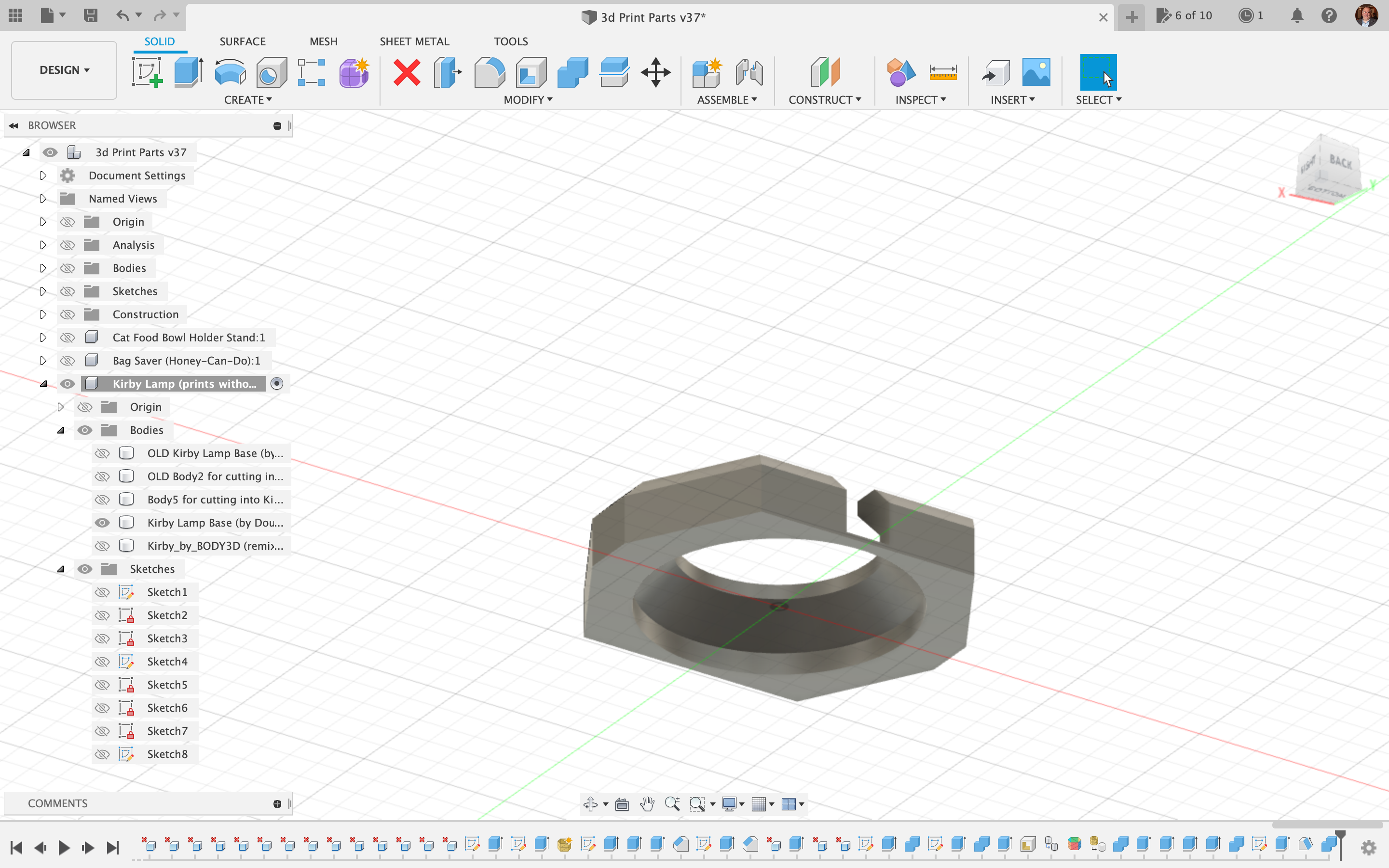 Kirby Lamp / nightlight by Doug Joseph (design8studio) | Download free ...