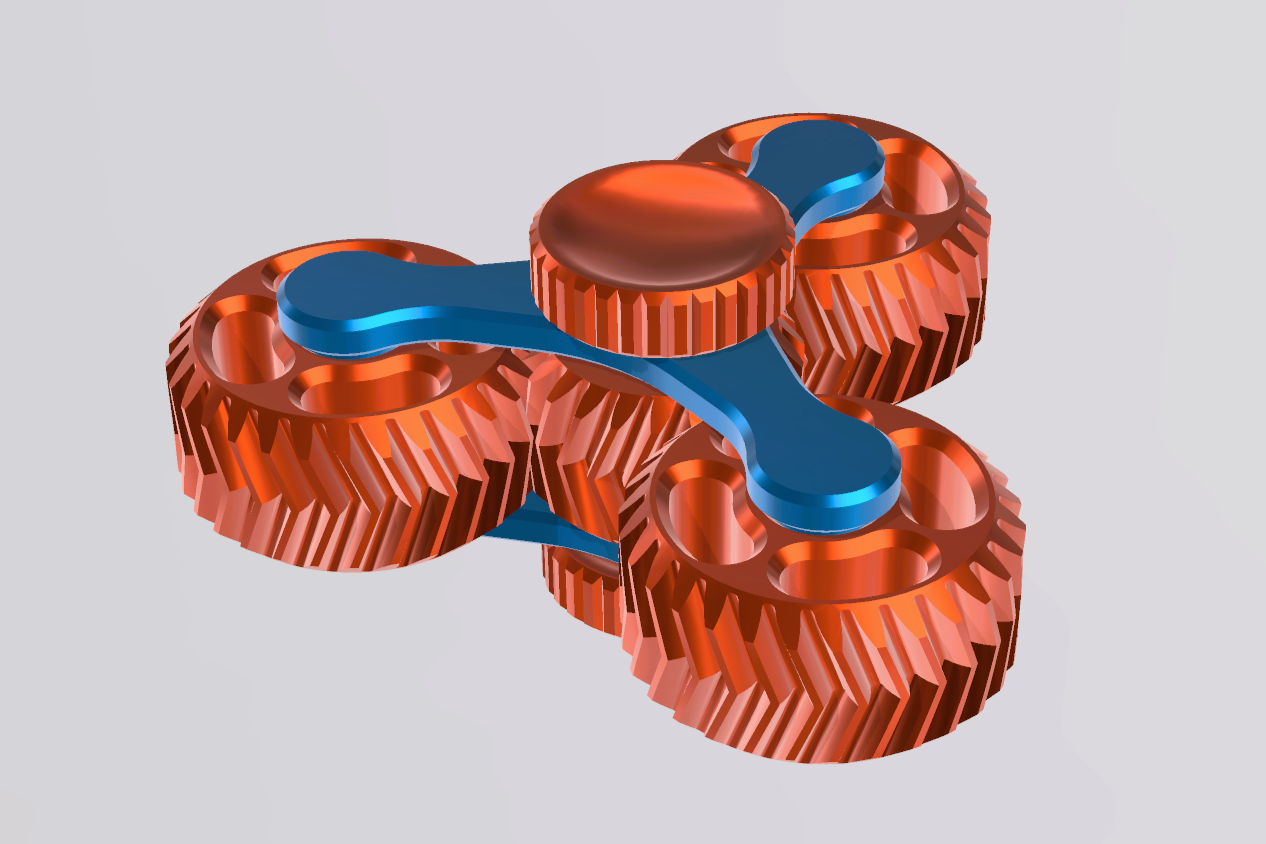 Gear fidget spinner by Thorin Oakenshield | Download free STL model ...