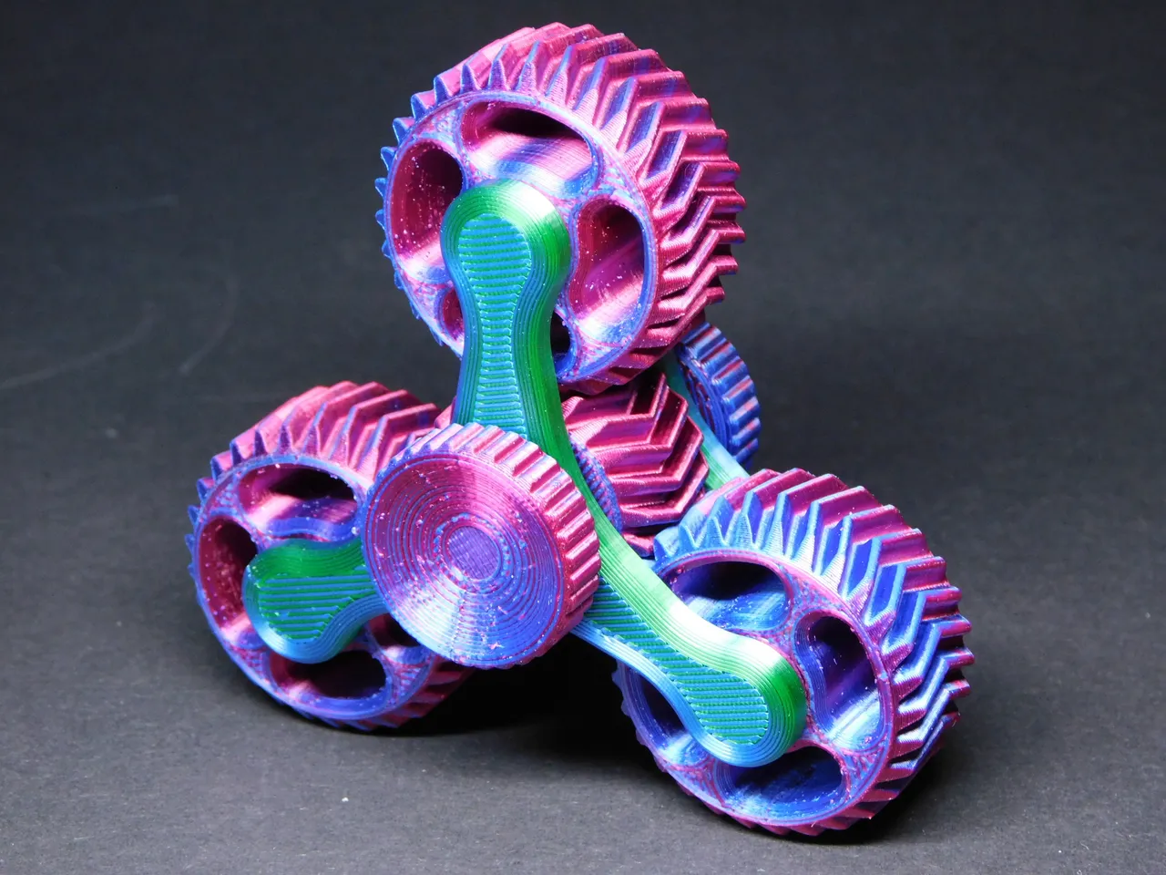 Gear fidget spinner by Thorin Oakenshield | Download free STL model ...