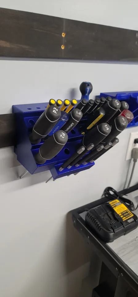 Screwdriver holder by Ryan | Download free STL model | Printables.com