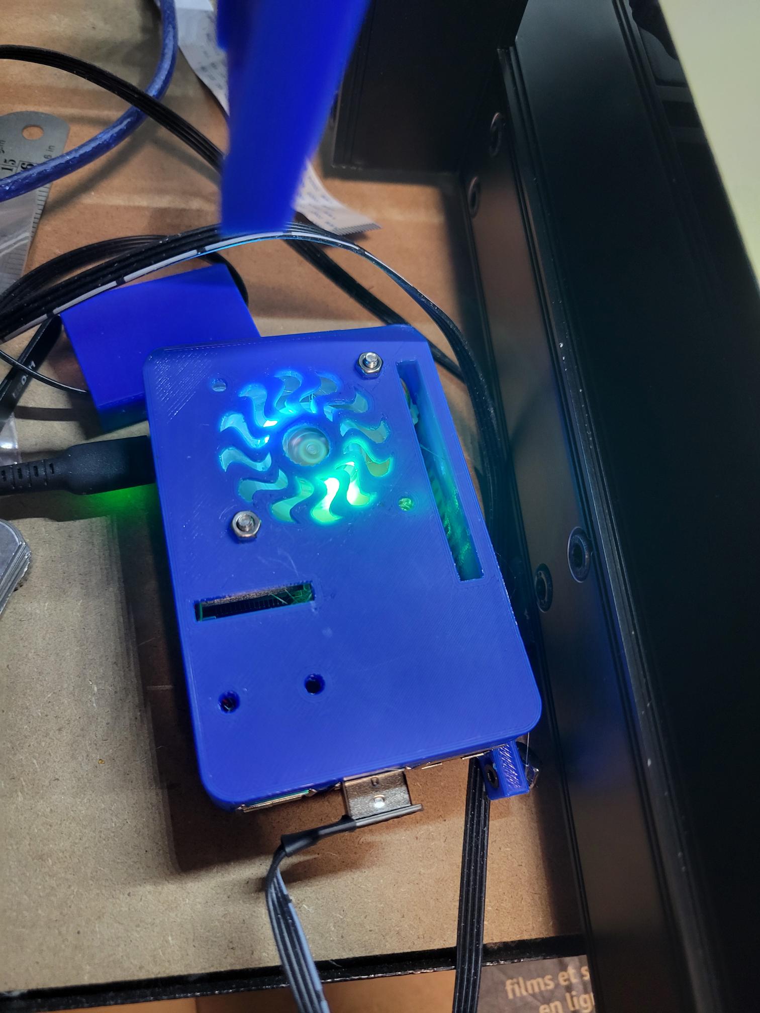 Raspberry Pi 4 Case with Extrusion Mount and FFC Clamp by Dakhunter ...