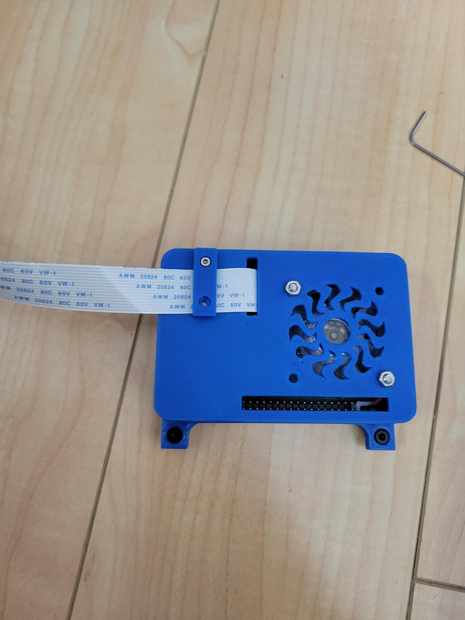 Raspberry Pi 4 Case with Extrusion Mount and FFC Clamp by Dakhunter ...