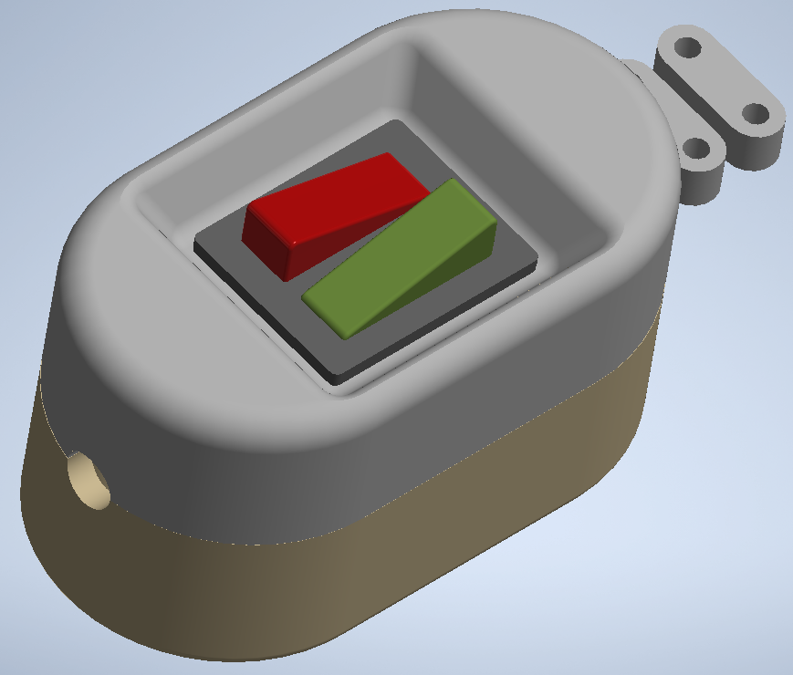 Double Light Switch Rocker Switch box on cable by Jaygrid | Download ...