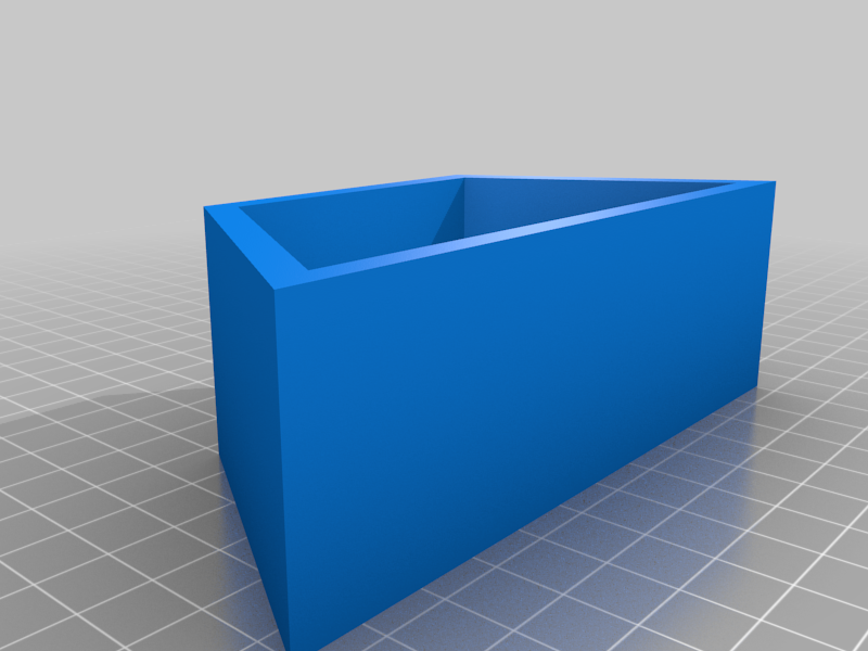 Trapezoid Modular Display Shelf by Casper_FH | Download free STL model ...