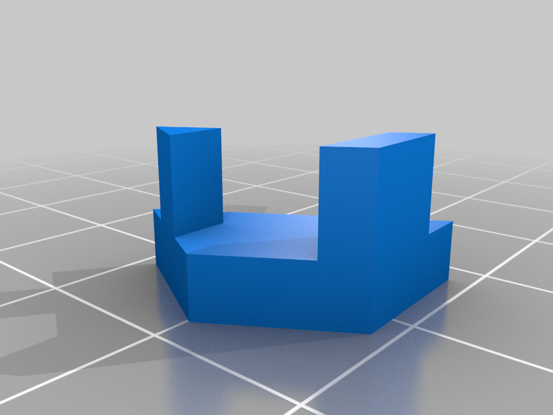 Trapezoid Modular Display Shelf by Casper_FH | Download free STL model ...
