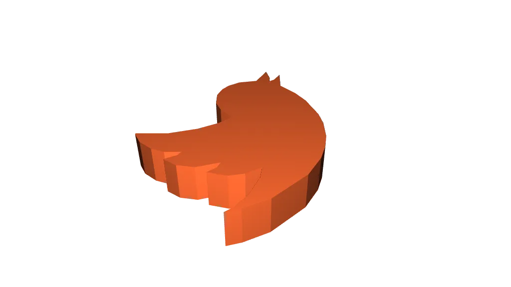 Twitter by Cacti | Download free STL model | Printables.com