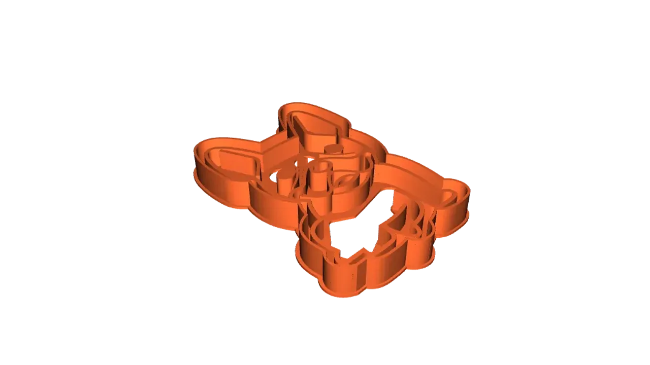 Frenchie cookie cutter by Tomáš Kostiha | Download free STL model ...