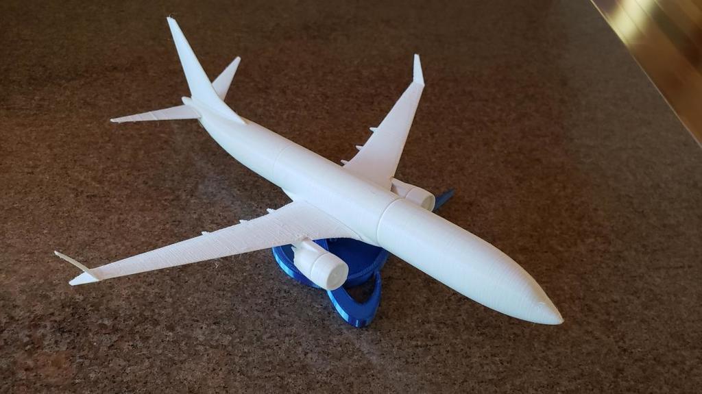 Boeing 737-MAX 8 by Borgen Models | Download free STL model ...