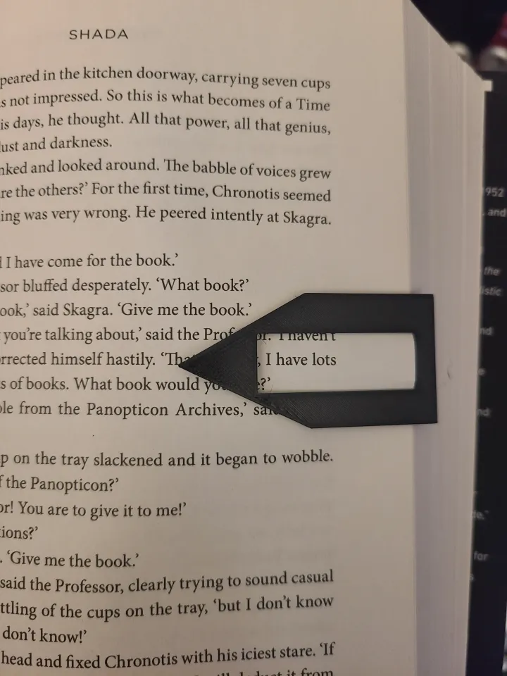 Last Line Bookmark by Xayoz | Download free STL model | Printables.com
