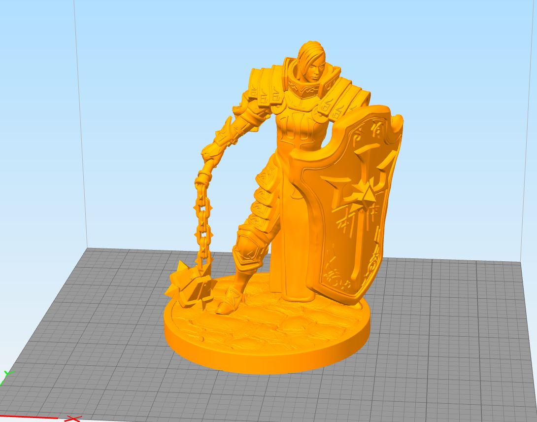 Johanna figure - Diablo by Fotis Mint | Download free STL model ...